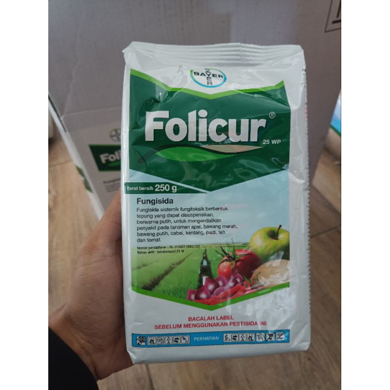 Jual Fungisida Folicur 25WP Bayer Kemasan 250Gram | Shopee Indonesia