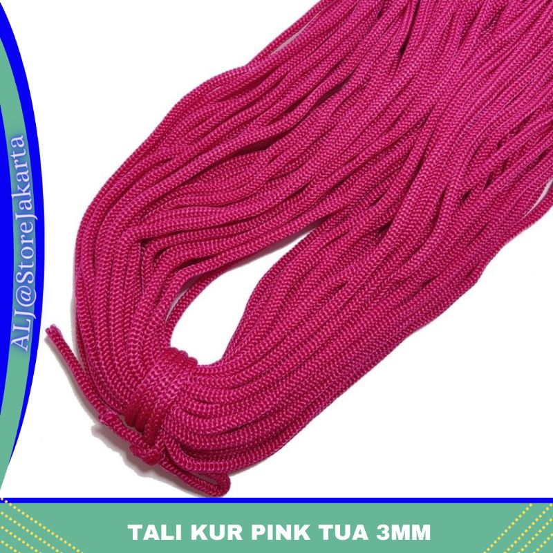 Jual TALI KUR PINK TUA 3MM | Shopee Indonesia