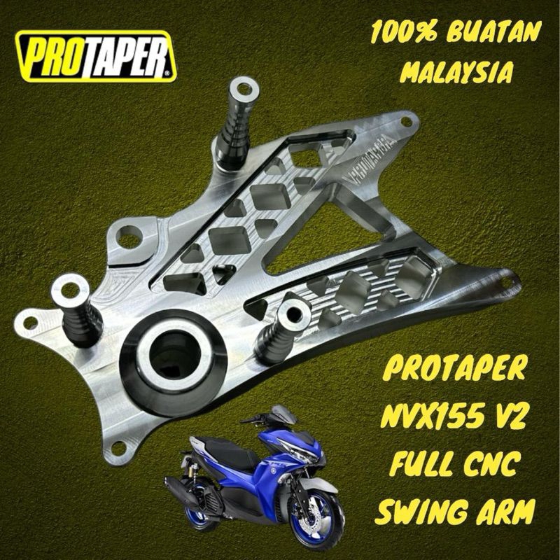 Jual ORIGINAL PROTAPER FULL CNC SWING ARM AEROX V2 BUATAN MALAYSIA ...