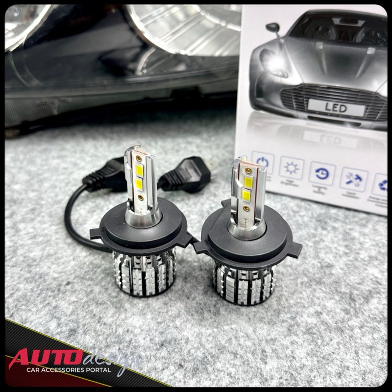 Jual ADS6 Lampu LED Mobil 50Watt 12Volt Putih 6000K H1 H3 H4 H7 H8 H11 ...