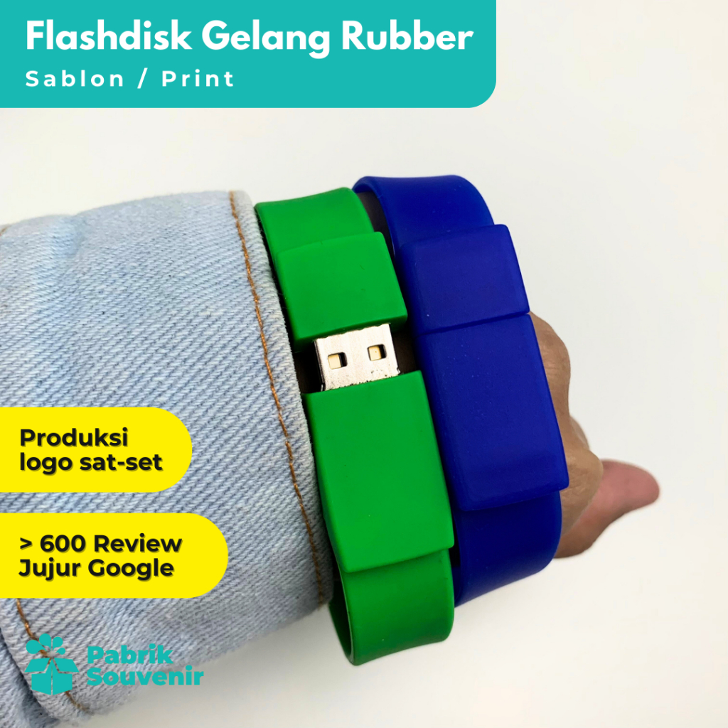 Jual [𝐏𝐀𝐁𝐑𝐈𝐊 𝐒𝐎𝐔𝐕𝐄𝐍𝐈𝐑 - 𝐑𝐄𝐀𝐋 𝐂𝐀𝐏𝐀𝐂𝐈𝐓𝐘] Flashdisk Gelang PSFBR01 ...