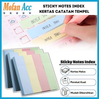 Jual Sticky Note Index 76x76MM 100 Lembar / Kertas Catatan Kecil Untuk ...