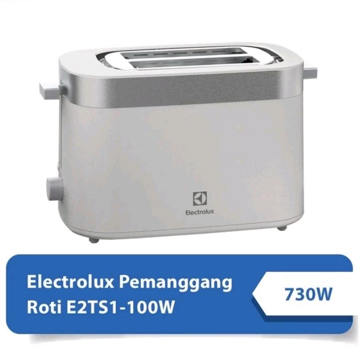 Jual ELECTROLUX E2TS1 100W POP UP TOASTER E2TS1100W SANDWICH BREAD ...