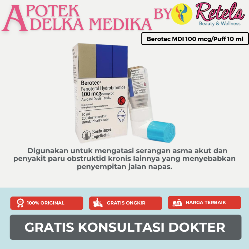 Jual Berotec MDI 100 mcg/Puff 10 ml | Shopee Indonesia