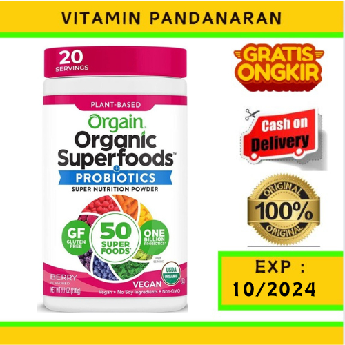 Jual Suplemen Fitnes Diet Orgain Organic Superfood All In One Super ...