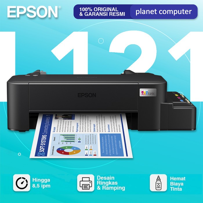 Jual Epson EcoTank L121 Printer [Print only - Original] | Shopee Indonesia