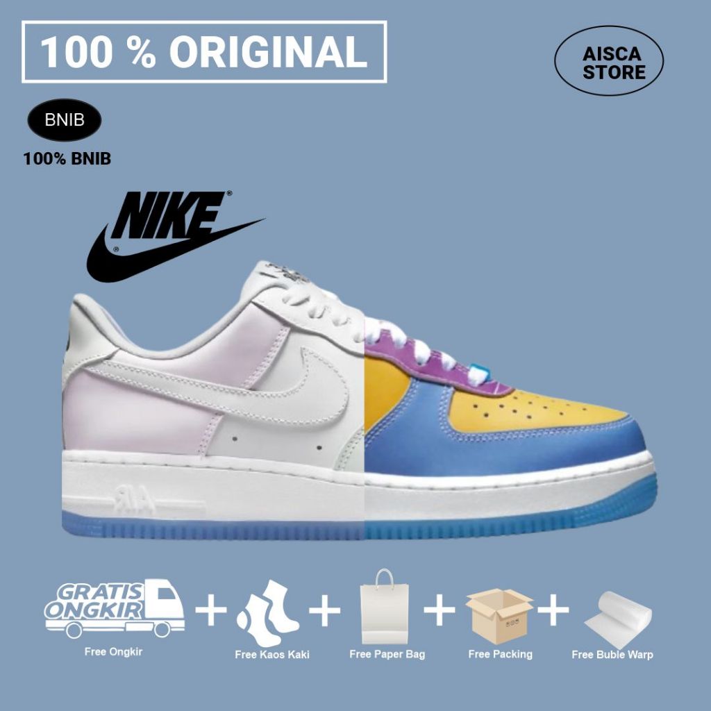 Jual [1000% ORIGINAL/ASLI ] Sepatu Nike Air Force 1 Low LX UV Reactive ...