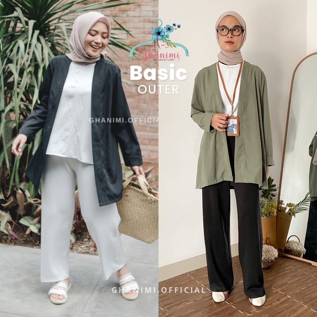 Jual Ghanimi - Basic Outer / Outer Polos / Outer Kerja / Outer Daily ...