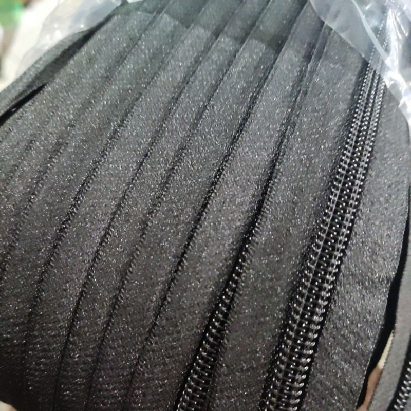 Jual resleting meteran no.5 hitam | Shopee Indonesia