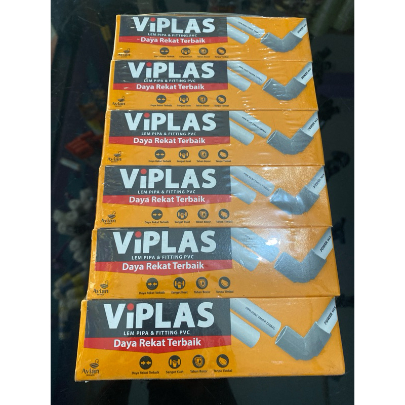 Jual Lem pipa & fitting pvc viplas 40gr | Shopee Indonesia