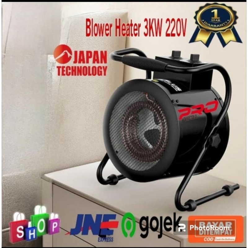 Jual Blower heater 3KW 220V pemanas ruangan | Shopee Indonesia