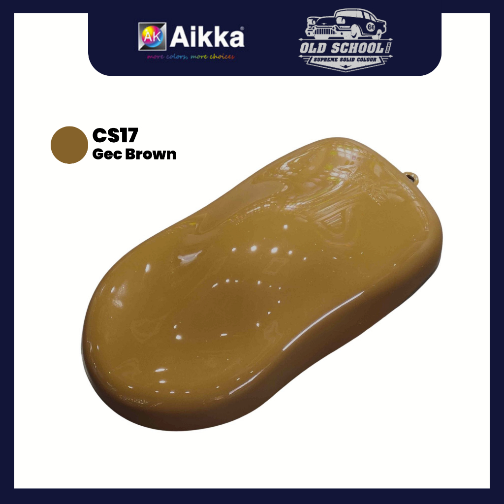 Jual CS17 GEC BROWN | AIKKA OLD SCHOOL SERIES | Shopee Indonesia