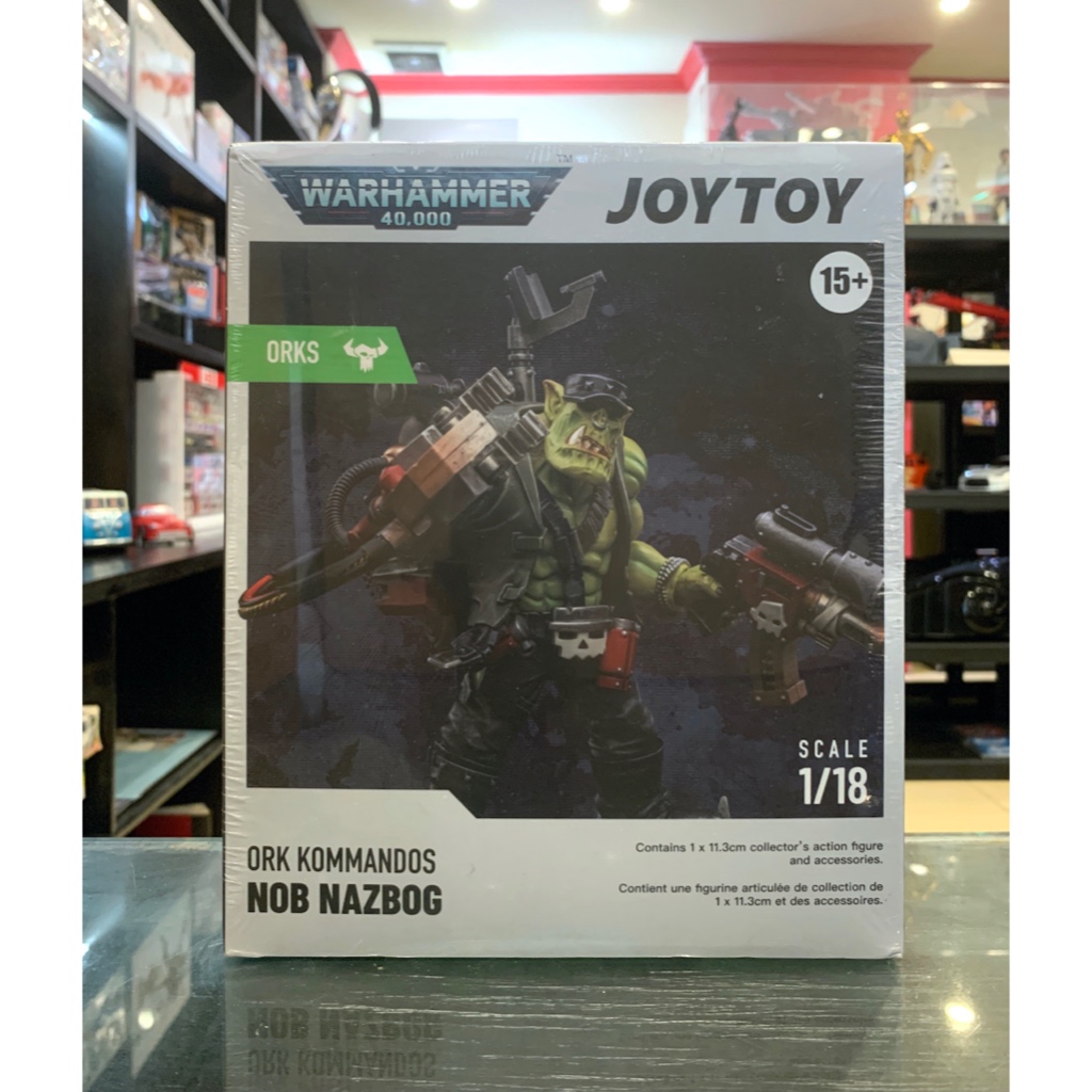 Jual Joytoy JT2894 Warhammer 40K Ork Kommandos Nob Nazbog 1:18 Action ...