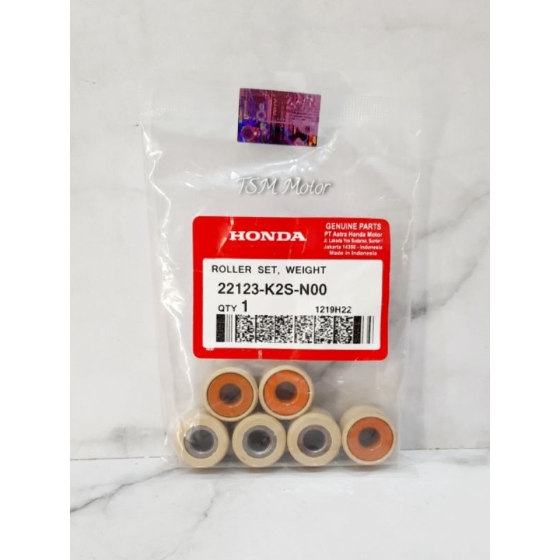 Jual ROLLER COMP WEIGHT SET VARIO 160 22123-K2S-N00 | Shopee Indonesia