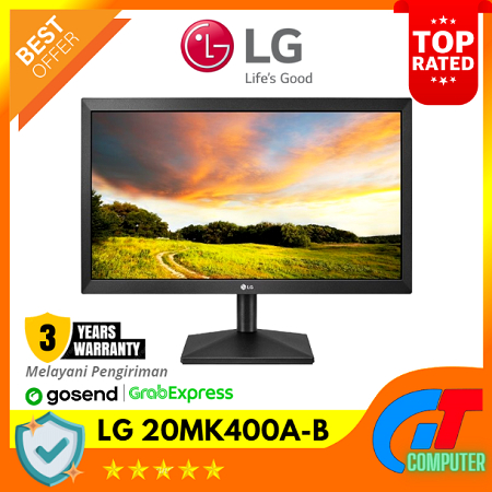 Jual LG Monitor 20MK400A-B 20MK400 [DSUB] LED 19,5 inch ready stok ...