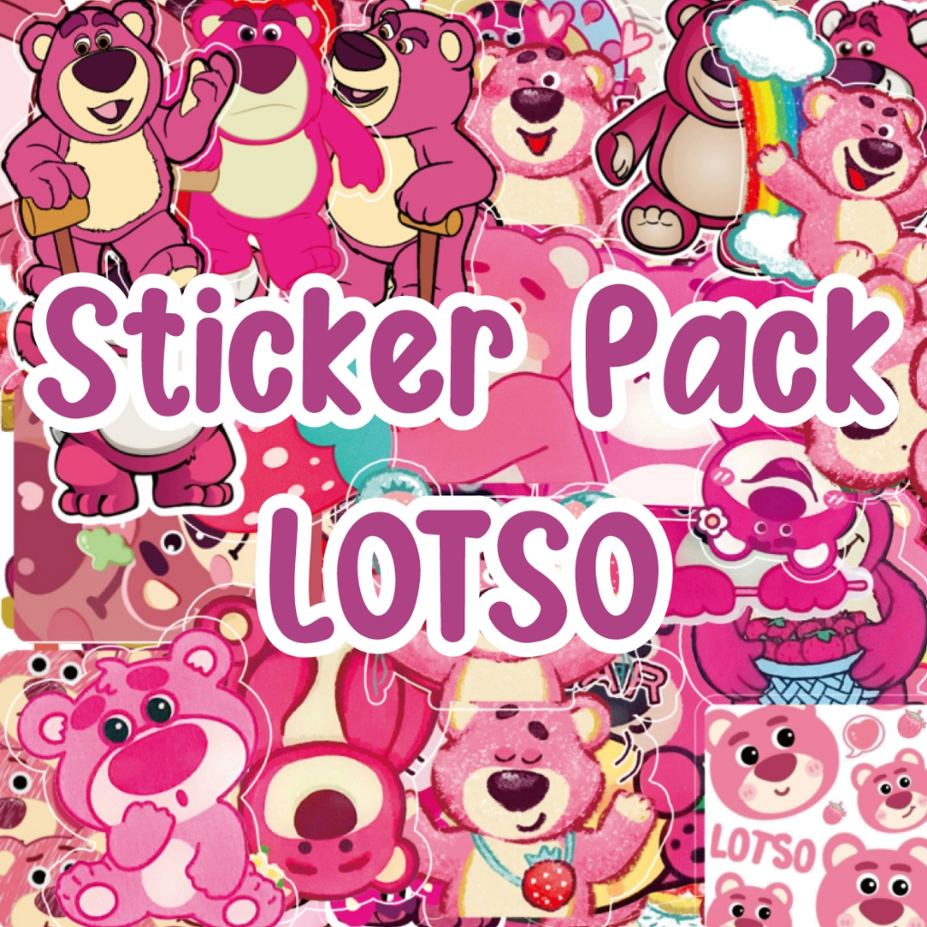 Jual 100 pcs MINI LOTSO STIKER AESTHETIC WATERPROOF | Shopee Indonesia