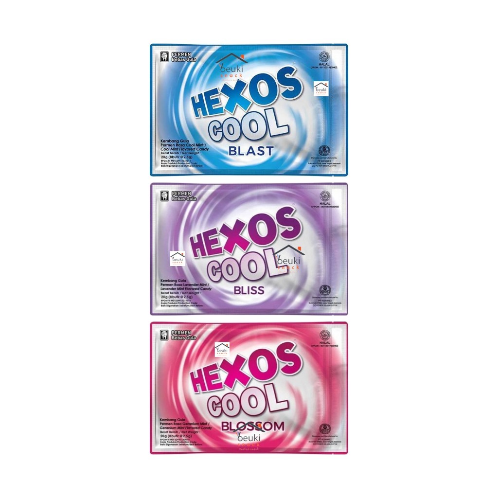 Jual Hexos Cool Permen Sensasi Dingin Berbagai Varian Pilih Rasa ...