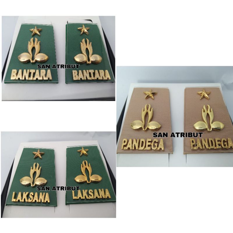 Jual EVOLET/PANGKAT/TKU PRAMUKA BANTARA/lLAKSANA/PANDEGA ALAS AKRILIK TIMBUL COR PREMIUM ...