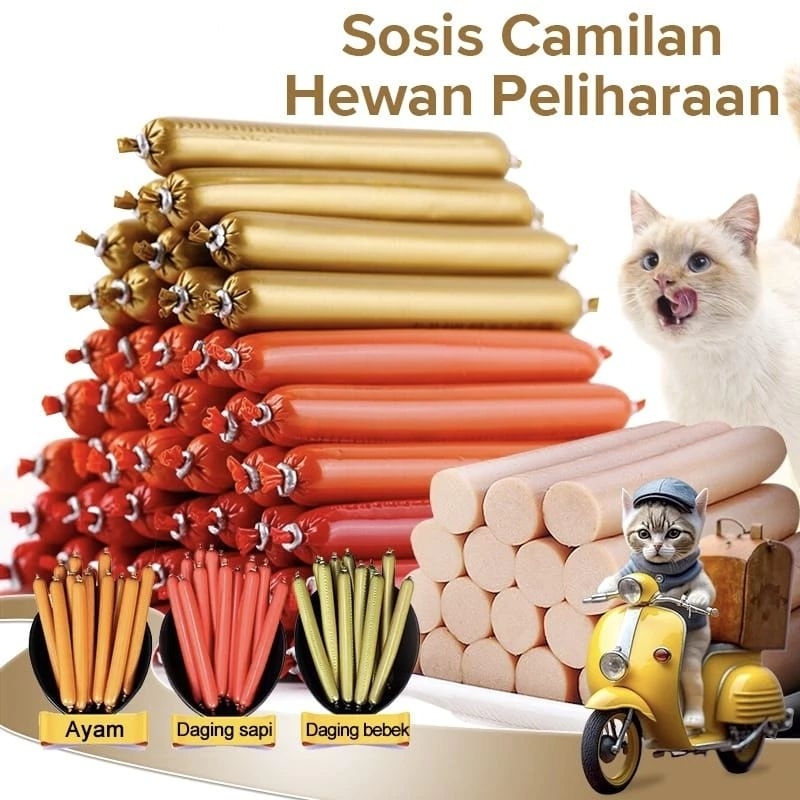 Jual Sosis Snack Cemilan Anjing Kucing | Shopee Indonesia