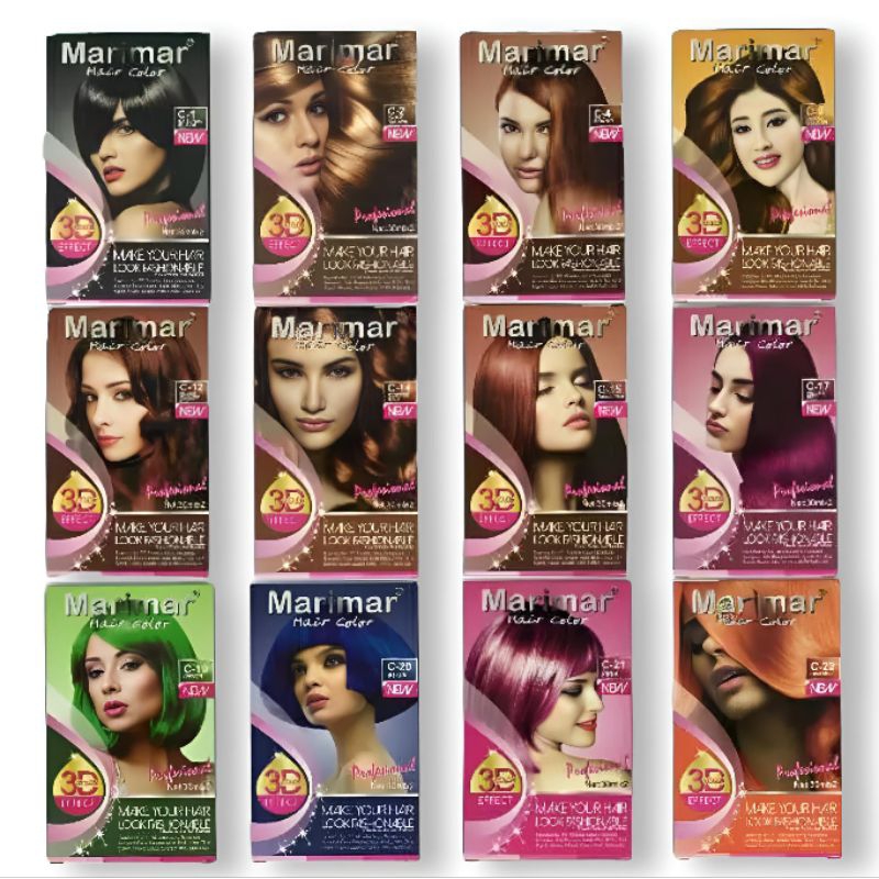 Jual MARIMAR HARI COLOR Profesional 30mlx2 | Shopee Indonesia