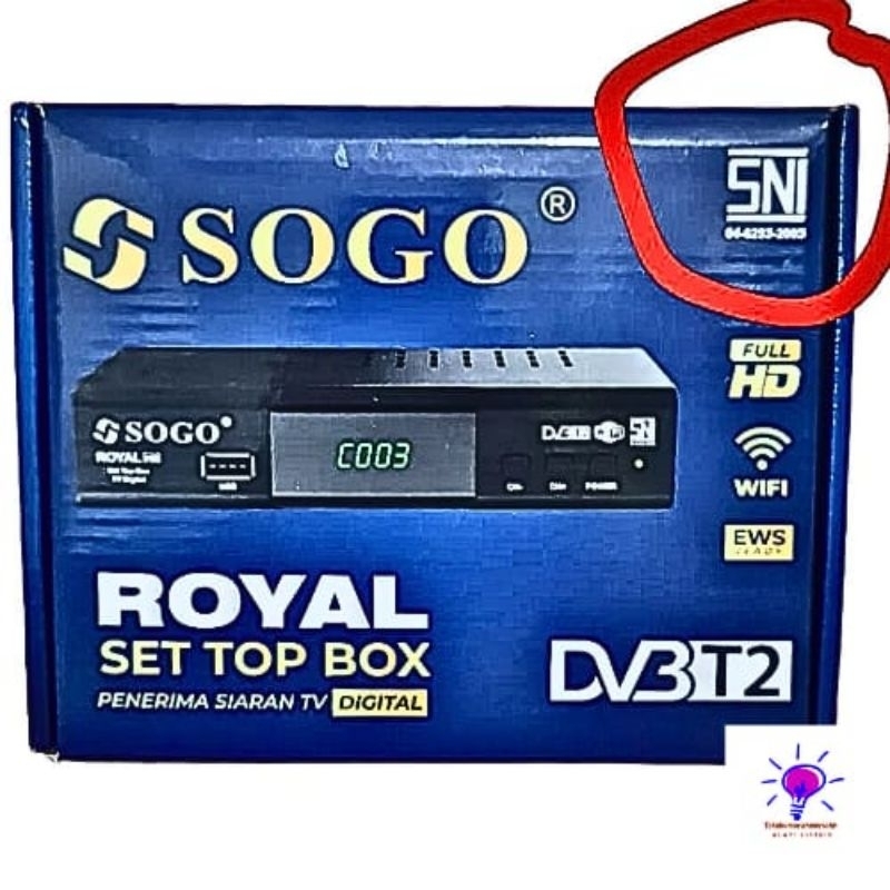Jual SET TOP BOX SOGO STB DIGITAL RECEIVER / DVB TVR | Shopee Indonesia