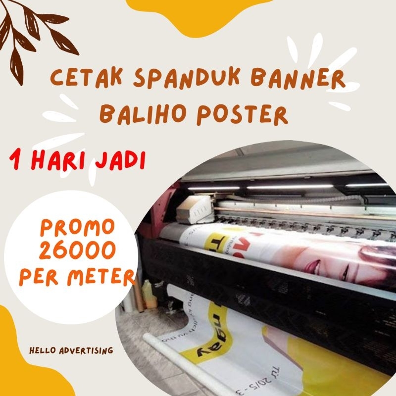 Jual SPANDUK BANNER BALIHO BAHAN 280 HARGA TERMURAH KHUSUS YG SUDAH ADA DESAIN | Shopee Indonesia