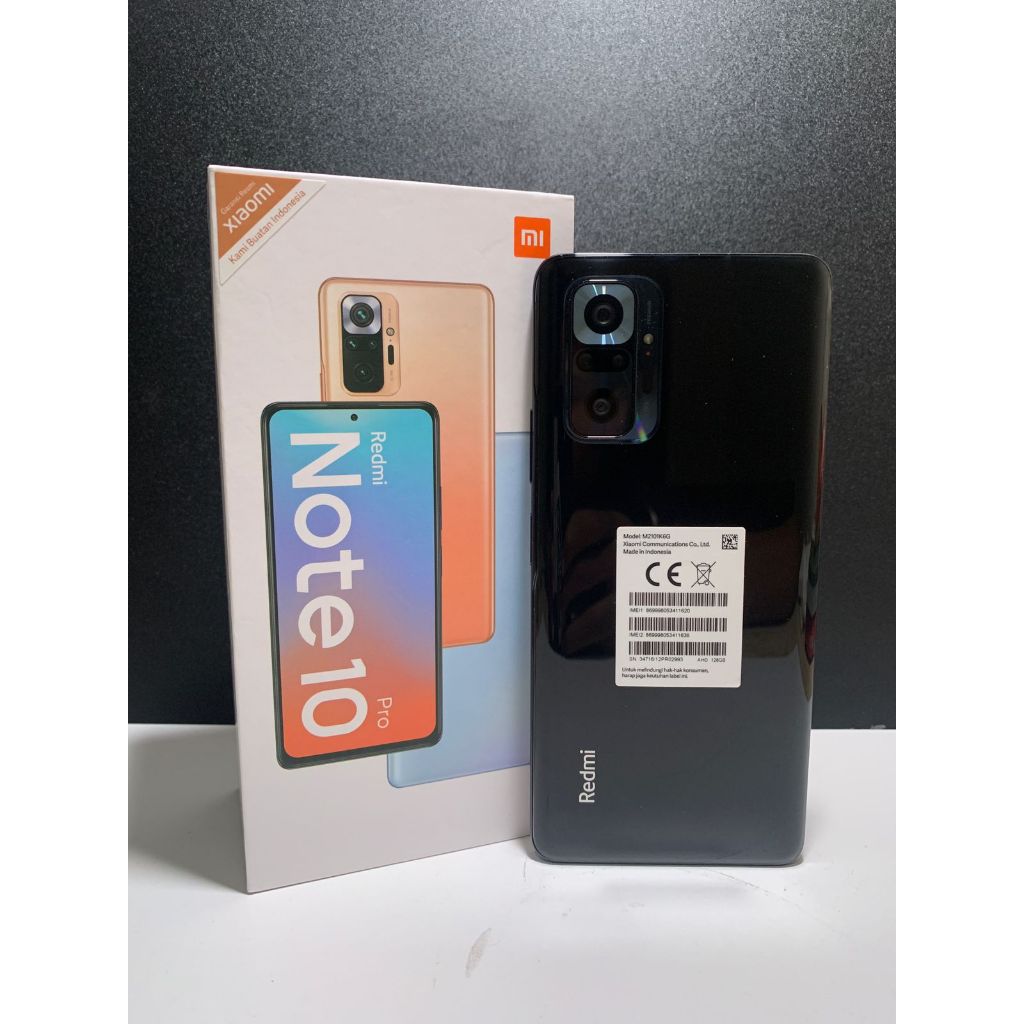 Jual XIAOMI REDMI NOTE 10 PR0 8/128 SECOND FULLSET ORIGINAL GARANSI ...