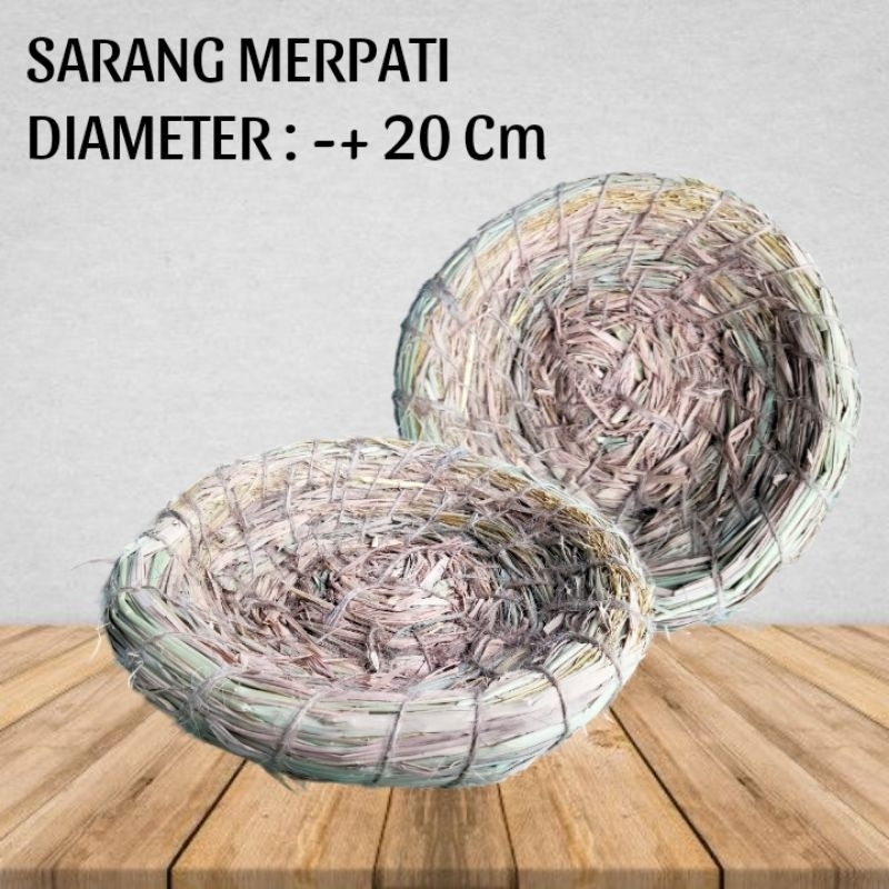 Jual Sarang burung merpati diameter 20cm tempat bertelur merpati ...