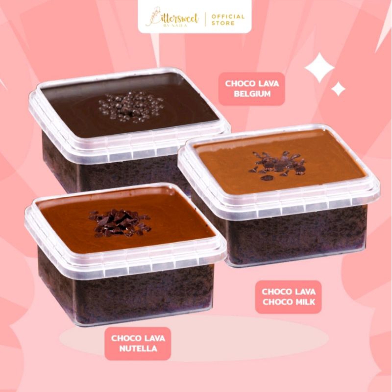 Jual Choco Lava (Belgium Nutella Choco Milk)BitterSweet By Najla ...