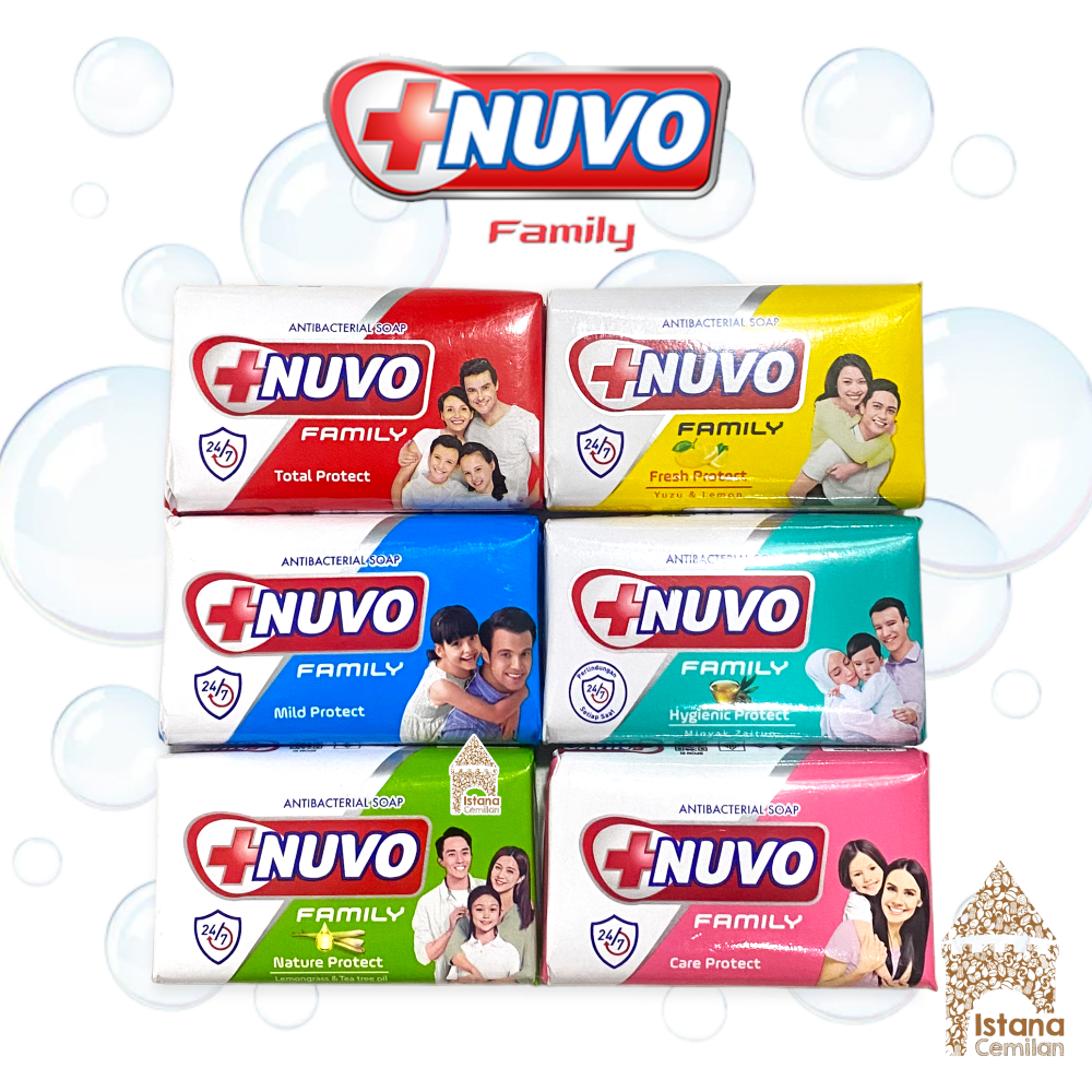Jual Nuvo Family Bar Soap 72 gr | Sabun Mandi Batang | Shopee Indonesia