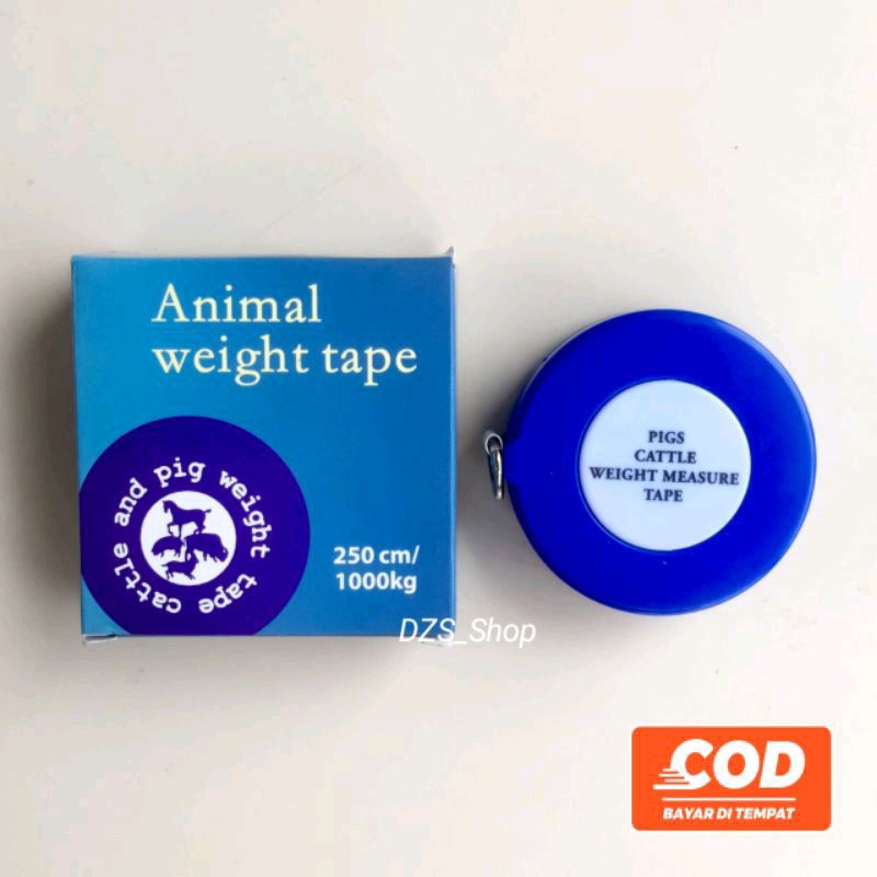 Jual Meteran Sapi - Alat Untuk Ukur Lingkar Dada Sapi 250cm 1 Ton ...