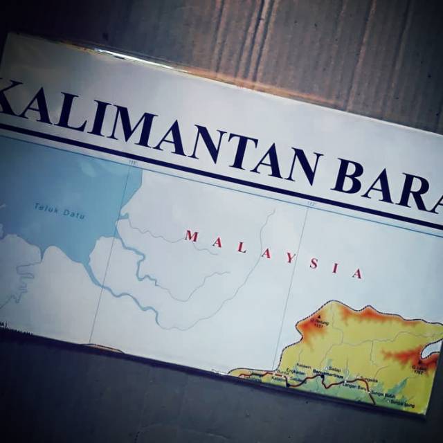 Jual Peta Kalimantan Barat Lipat | Shopee Indonesia