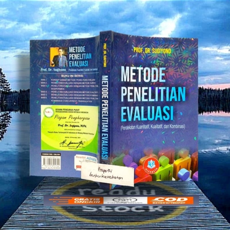 Jual Buku METOPEN, METODE PENELITIAN EVALUASI, PROF.SUGIYONO, TERBARU ...