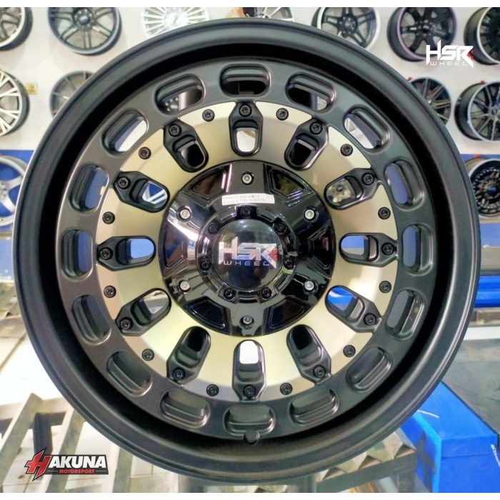 Jual Velg Mobil Offroad HSR MYTH07 R16 Lebar 7 Pcd 6X139,7 Buat Pajero ...