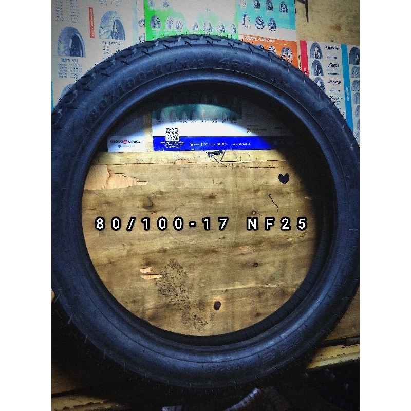 Jual BAN LUAR 80/100-17 NF25 TUBETYPE ( TT ) IRC | Shopee Indonesia
