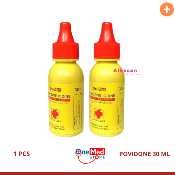 Jual Obat Merah Luka Onehealth Povidone Iodine Betadine 30 ml ...