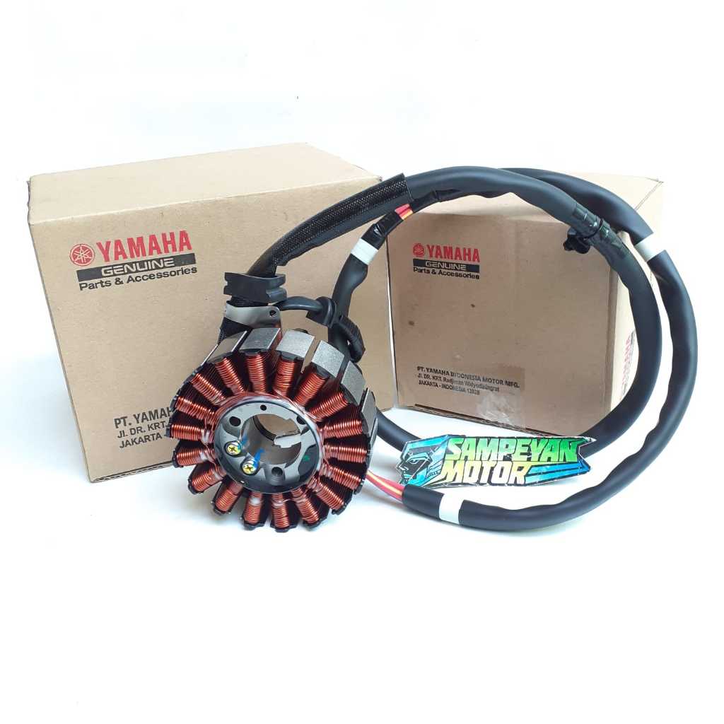 Jual Spul Spull Stator Jalan Assy Set Lengkap Sensor CKP Yamaha Aerox 155, Lexi Original Yamaha ...