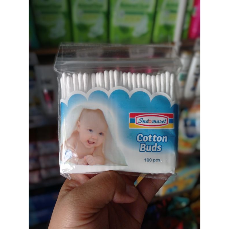 Jual Cotton Buds Indomaret 100pcs | Shopee Indonesia