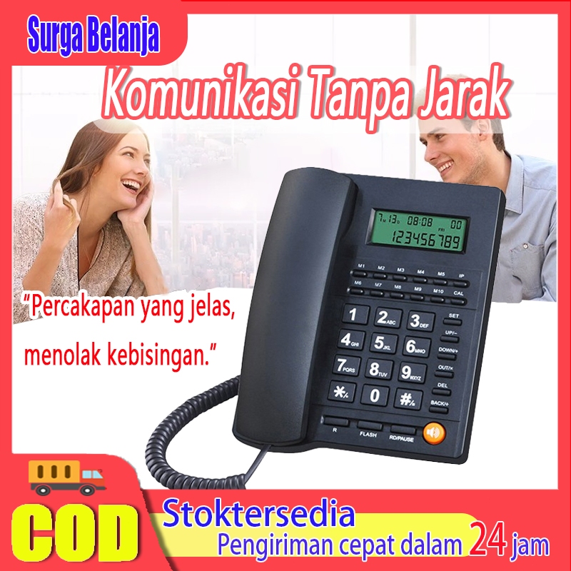 Jual Telepon Rumah Tetap dengan Layar LCD untuk Panggilan Ke Kantor ...