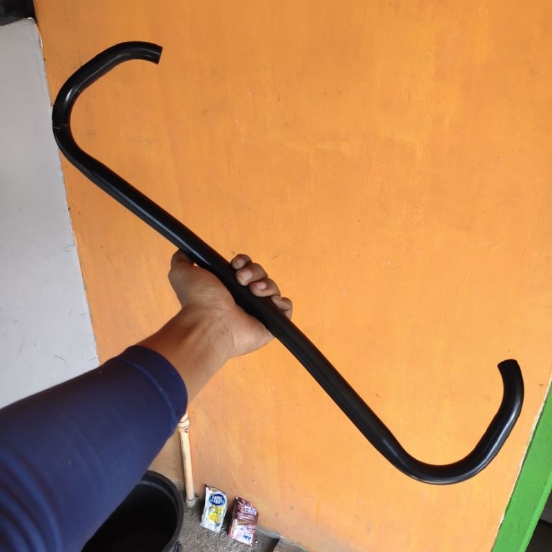 Jual Stang besi sepeda federal jadul insert standart 22,2 bentuk tanduk ...