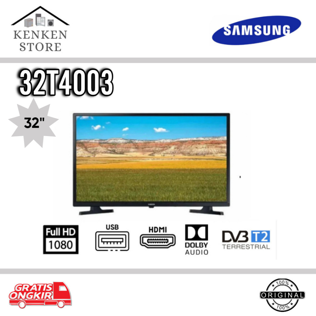 Jual TV LED DIGITAL SAMSUNG 32T4003 32INCH | Shopee Indonesia