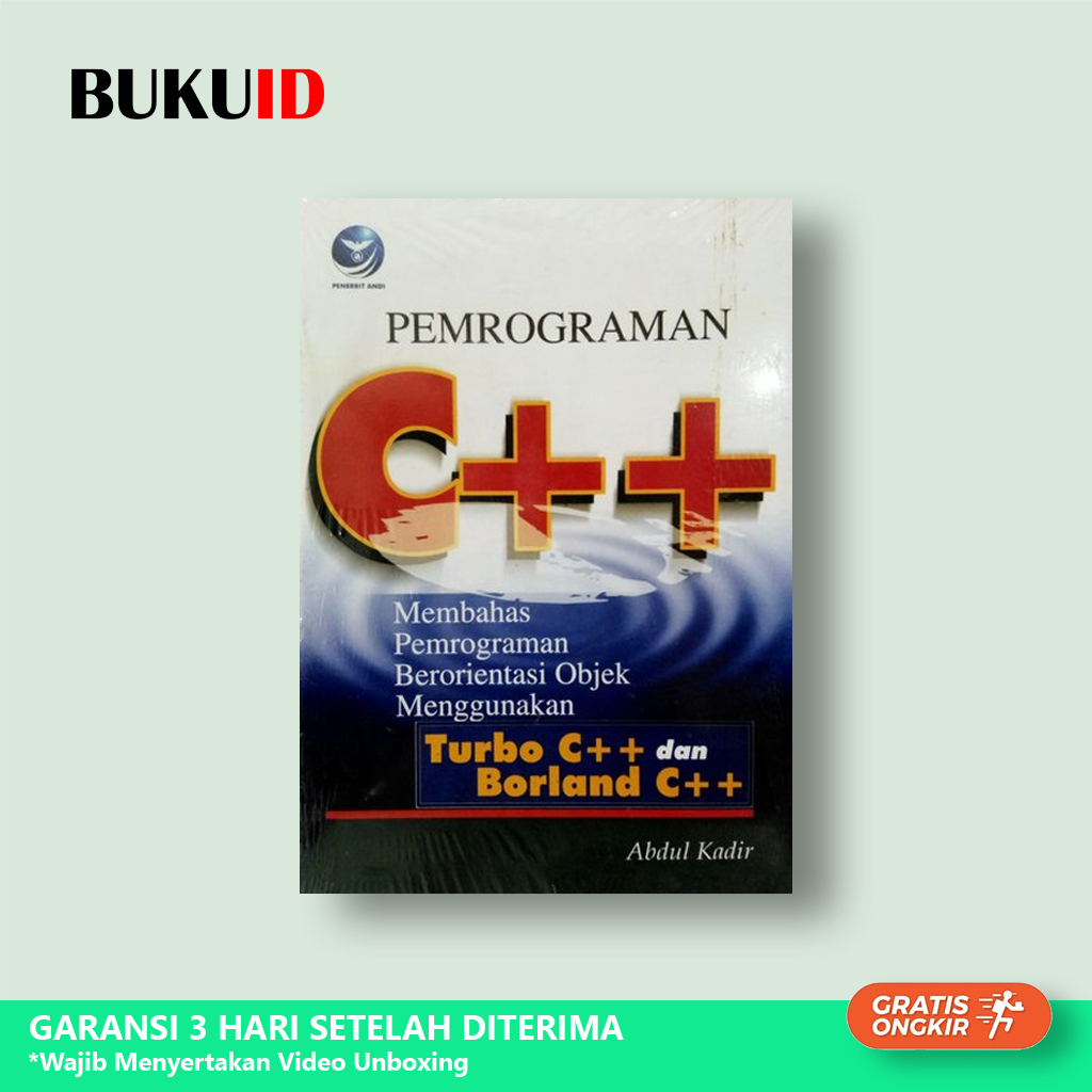 Jual Buku Pemrograman C++ Membahas Pemrograman Berorientasi Obyek ...