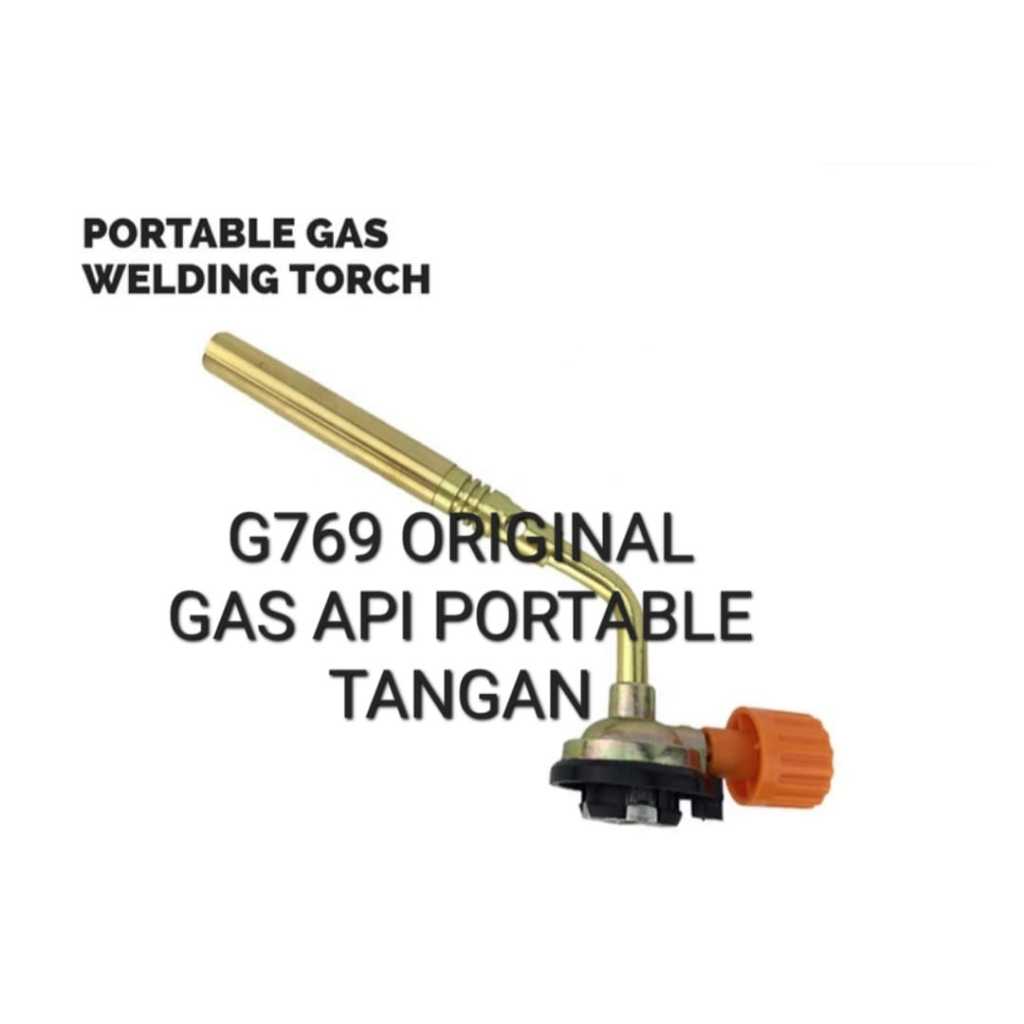 Jual G769 GAS API PORTABLE TANGAN TORCH FULL TEMBAGA BAKAR LAS WELDING ...