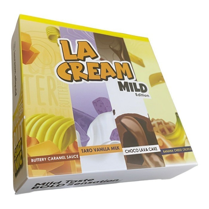 Jual LIQUID LA CREAM MILD EDITION 4 IN 1 X 15ML 10MG PODSFRIENDLY ...