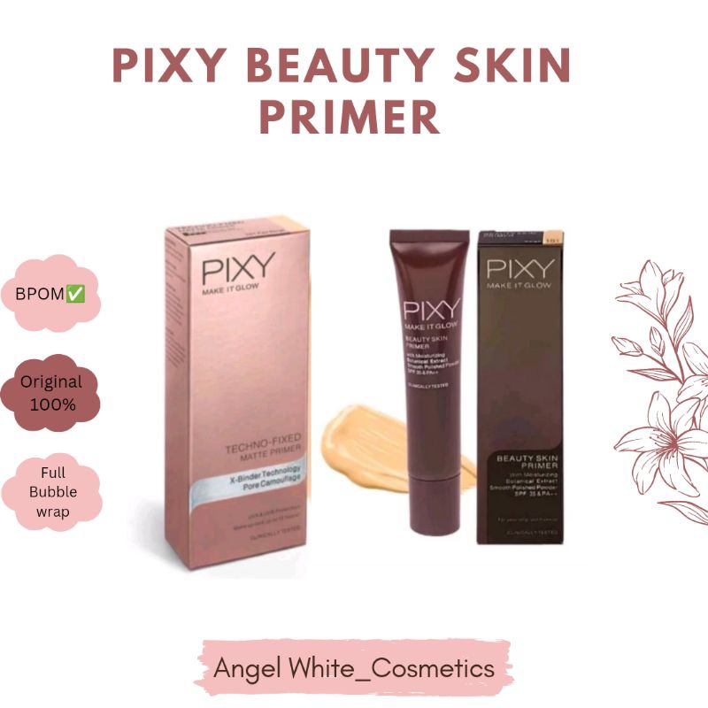 Jual ORIGINAL 100% PIXY BEAUTY SKIN PRIMER MAKE IT GLOW / MATTE 25ML | Shopee Indonesia