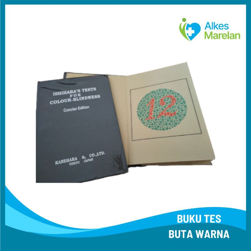 Jual Buku Test Buta Warna / Buku Ishara Test | Shopee Indonesia