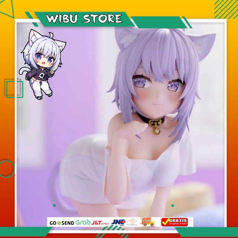Jual Action Figure Hololive Nekomata Okayu Relax Time | Shopee Indonesia