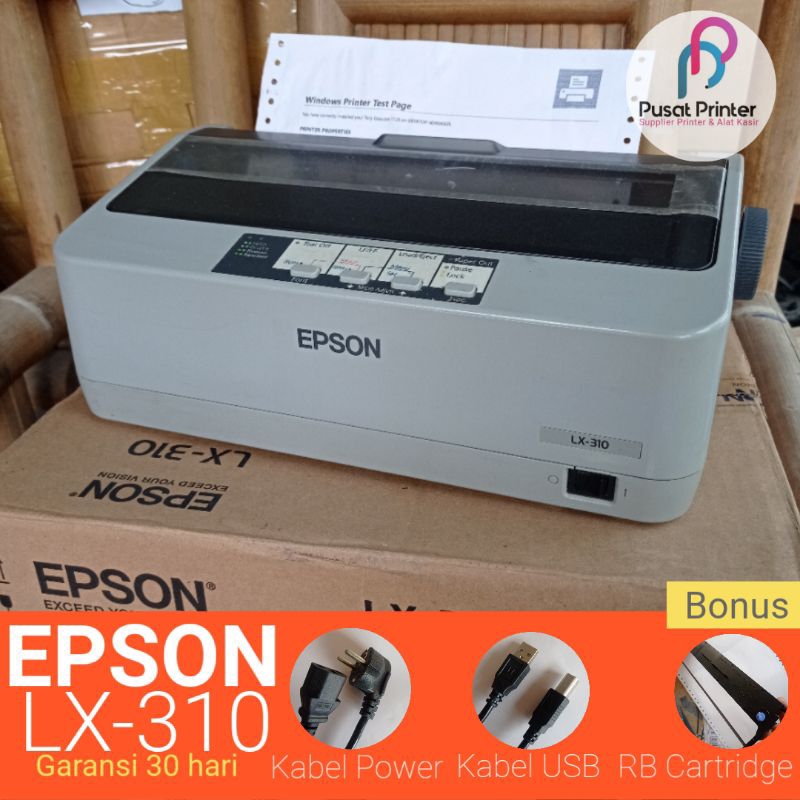 Jual Printer Epson LX310 / LX 310 / LX-310 DOT MATRIX / Cetak Nota ...