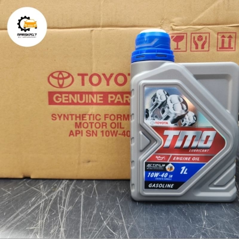 Jual TMO Oli Mesin Toyota 10W-40 Bensin Original | Scan Barcode QR ...
