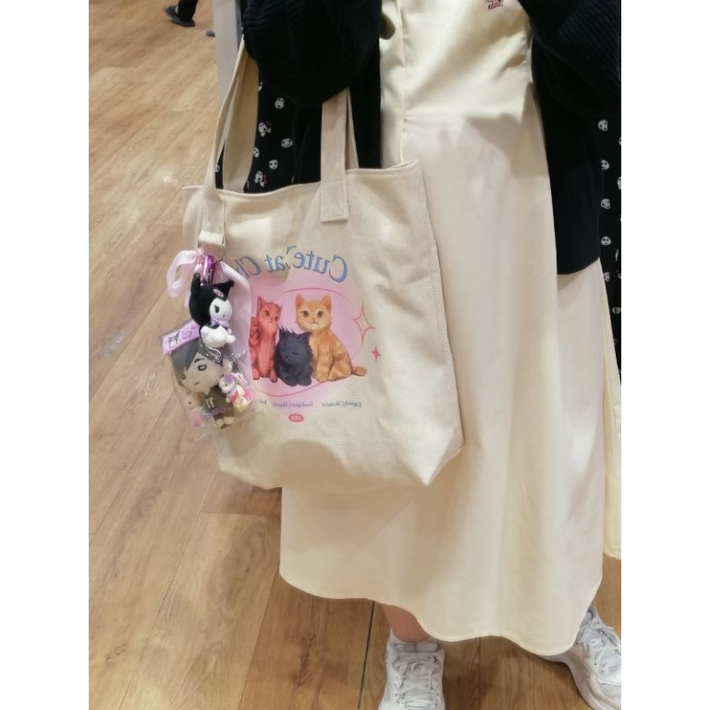 Jual [Jujutsu Kaisen] JJK Meong Tote Bag Sashisu Itafushikugi | Shopee ...